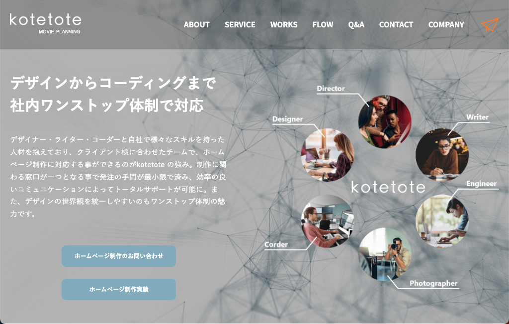 企業のサービスや商品のPRをブランディングの観点から支援するkotetote(コテトテ)より、顧客や消費者の心を動かすホームページの制作サービスを本格スタート | 株式会社コテトテのプレスリリース