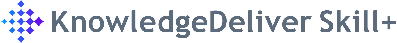 スキルの保有をデジタルバッジで可視化する「KnowledgeDeliver Skill+ 認証コンテンツパック」7種のビジネススキル教材を ...