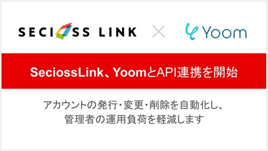 SeciossLink、ハイパーオートメーションツール「Yoom」とのAPI連携を開始：時事ドットコム