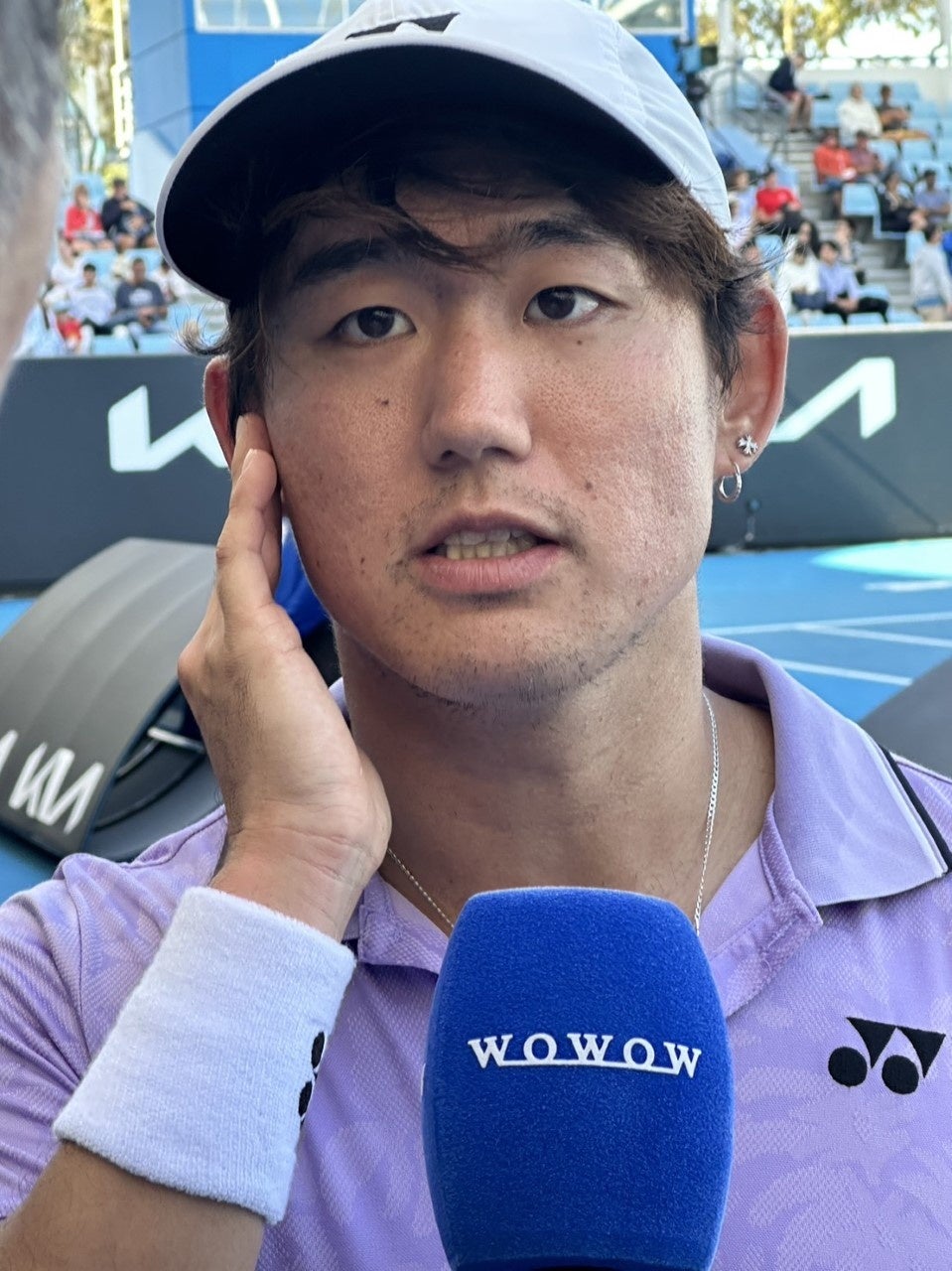 「全豪オープンテニス」wowowで全日生中継!西岡良仁が四大大会で自身初のベスト16入り!3回戦勝利直後のwowowのインタビューが到着