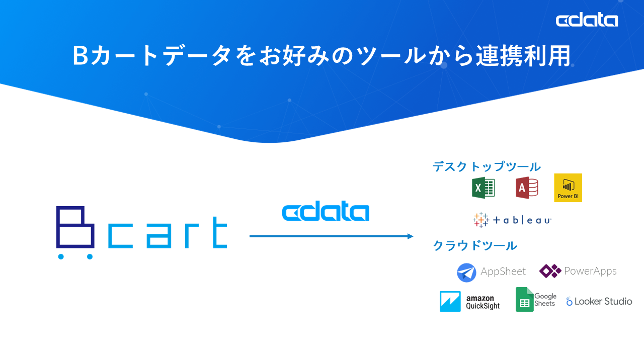 Bカートのデータ連携を大きく拡張する『CData Drivers for Bcart』をリリース | CData Software Japan ...