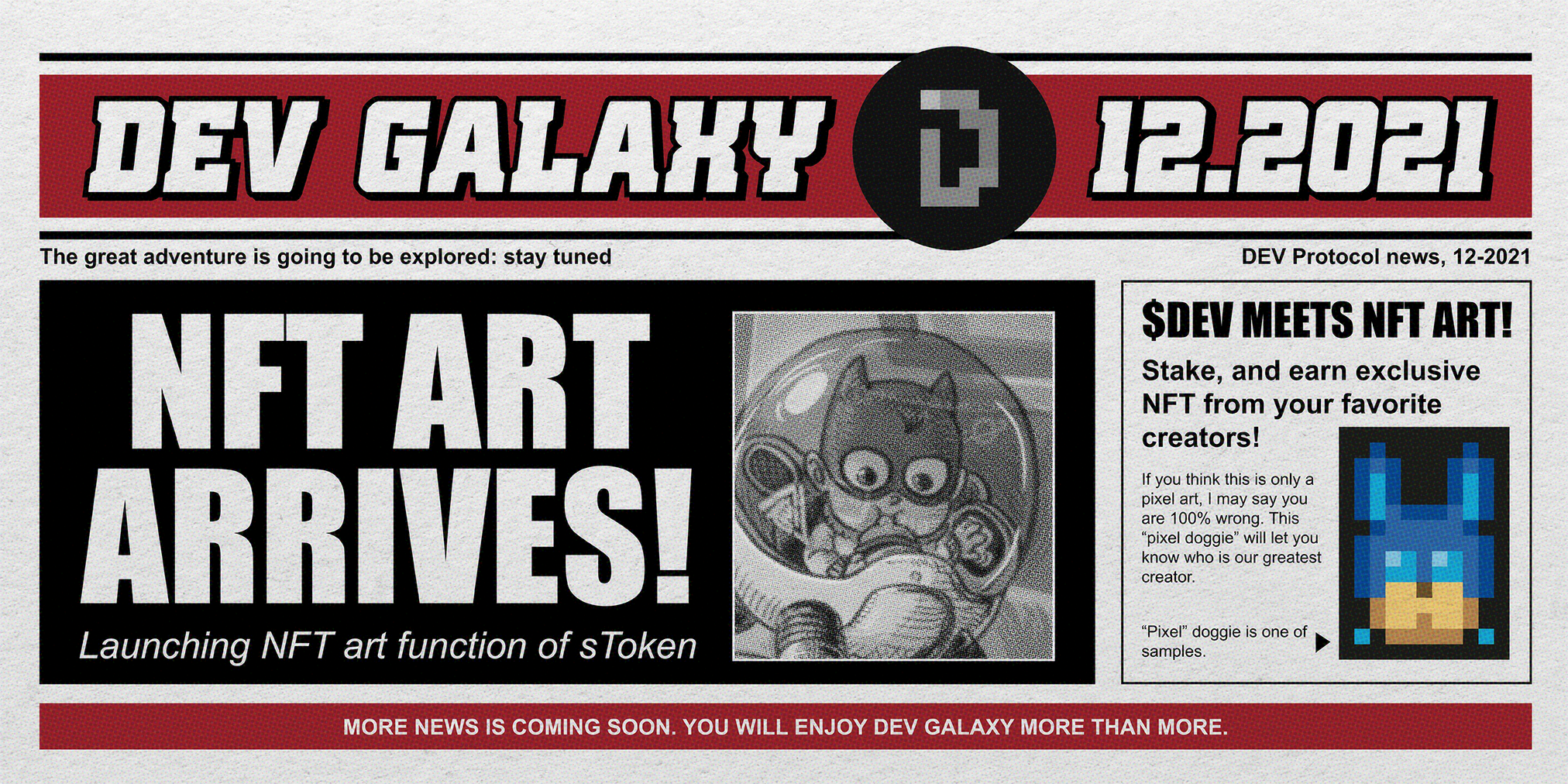 DEVプロトコルがステーキング証明書付きのNFTアート機能をローンチ | フレームダブルオー株式会社のプレスリリース