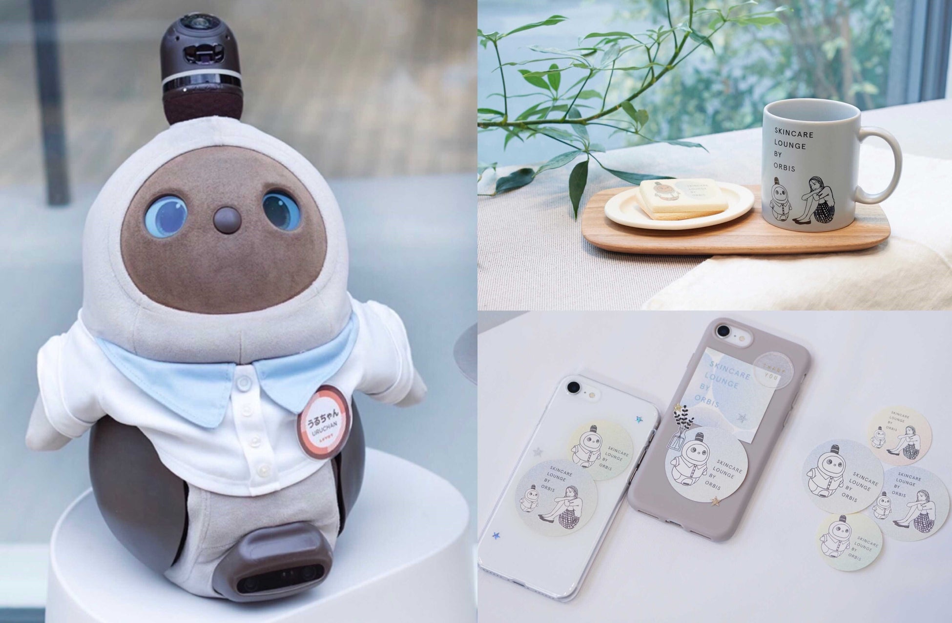 オルビスの体験特化型施設『skincare Lounge By Orbis』と家族型ロボット『lovot』の期間限定コラボレーションを3月25
