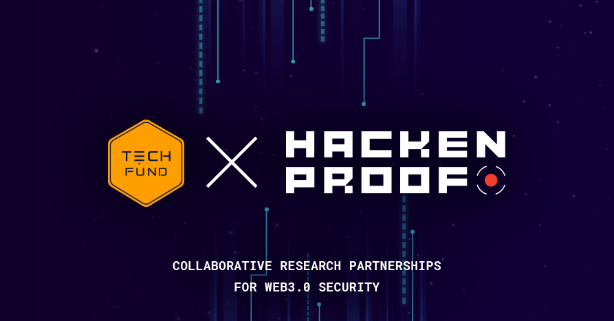 TECHFUND、バグバウンティプラットフォームを運営するHackenProofとセキュリティ脅威の共同研究パートナーシップを締結 | 株式会社TECHFUNDのプレスリリース
