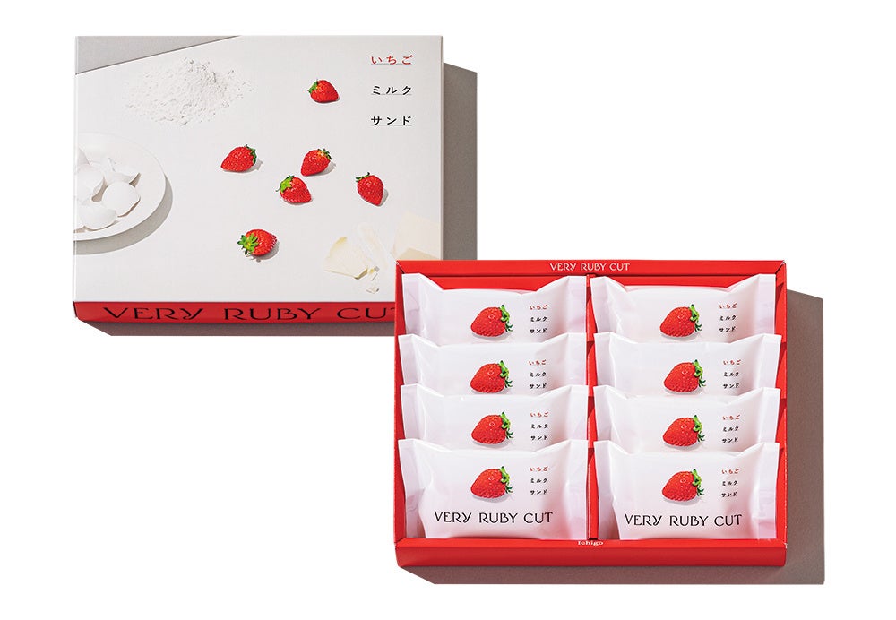 東京発いちごスイーツ専門店「VERY RUBY CUT」リニューアルオープン！極厚いちごバターサンド＆驚き食感のいちごミルクサンド新登場 ...