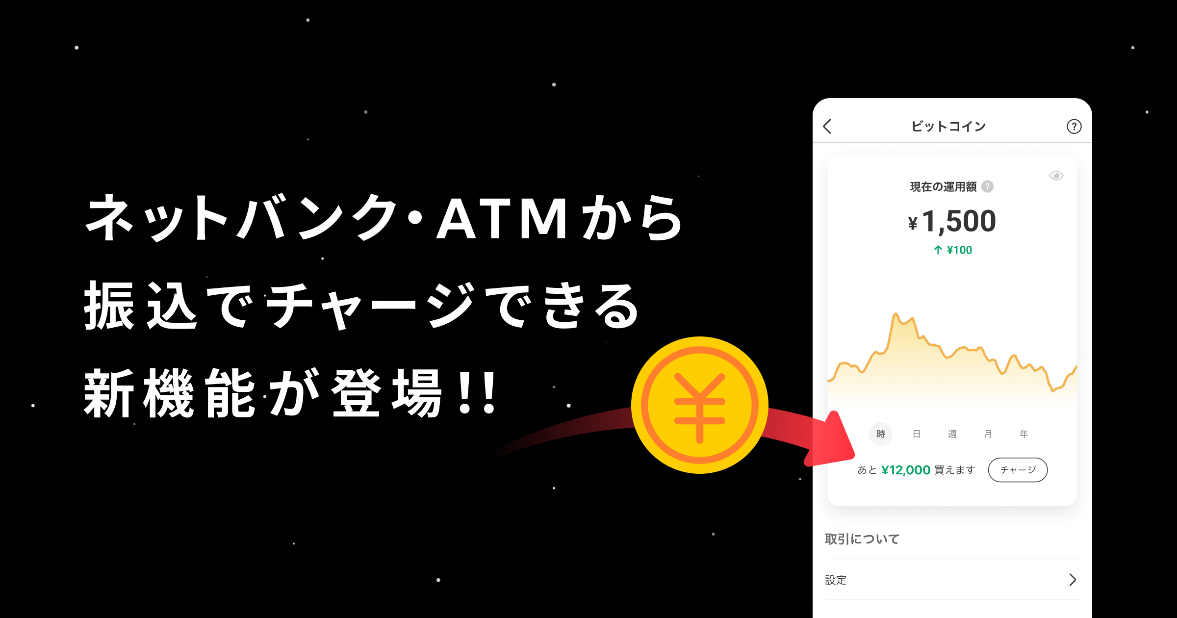 「メルカリ」のビットコイン取引サービス、ビットコインのチャージ方法にネットバンク・ATMからの振込入金を追加 | 株式会社メルカリのプレスリリース