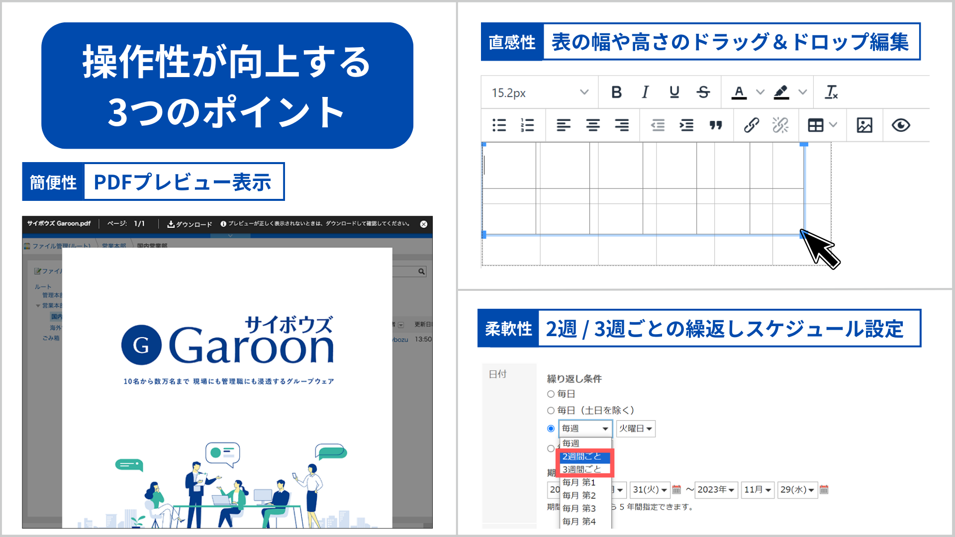 パッケージ版 Garoon 6をリリース | サイボウズ株式会社のプレスリリース