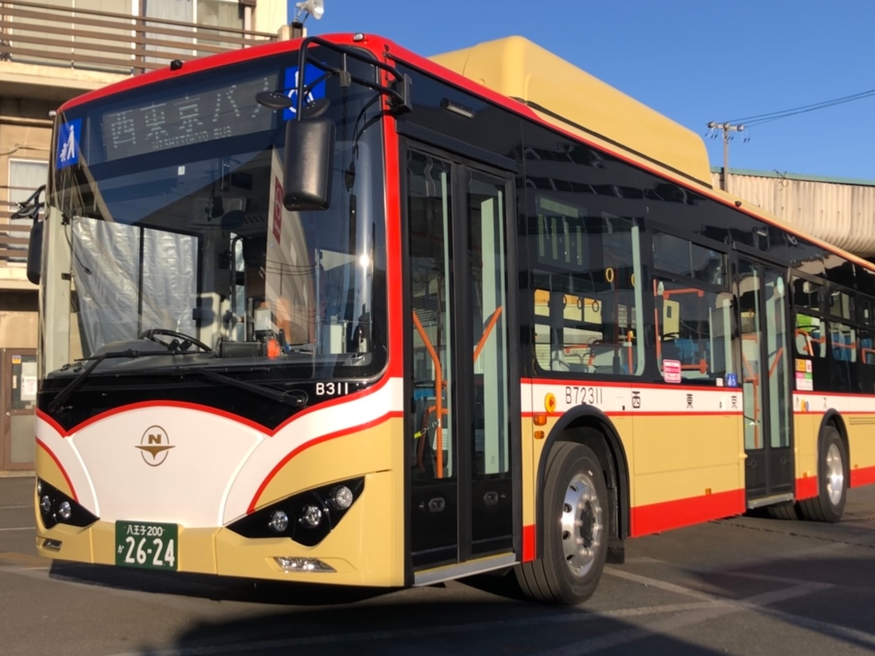 東京都初!大型ev路線バス(電気バス)を導入します