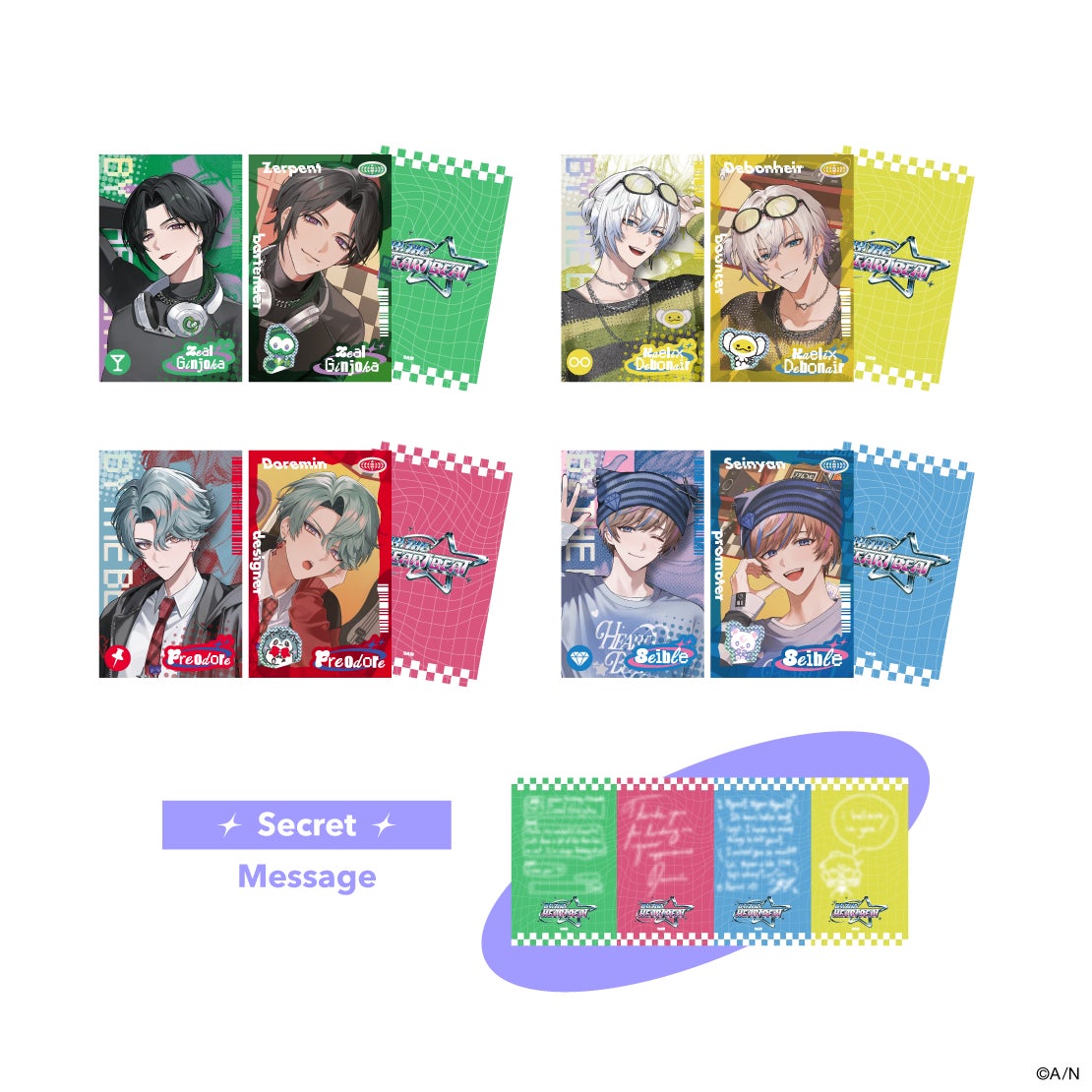 にじさんじEN BY THE HEARTBEAT グッズ6/15発売 - ちんぱんブログ