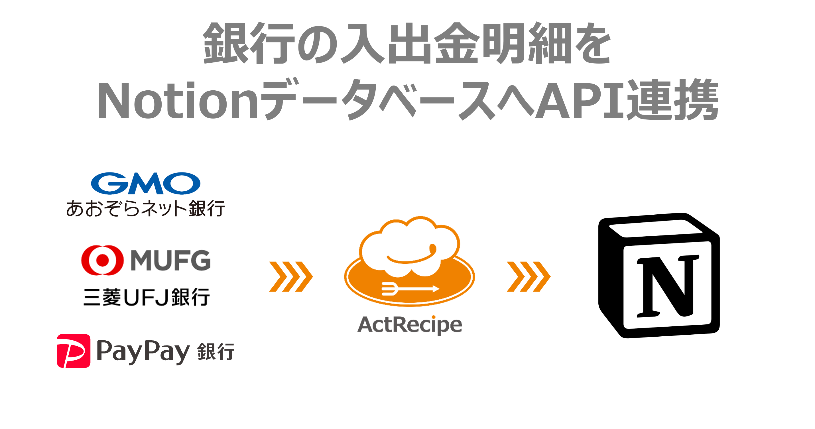 アスタリスト、iPaaS「ActRecipe」にて各種銀行とNotionのAPI連携を開始 | アクトレシピ株式会社のプレスリリース