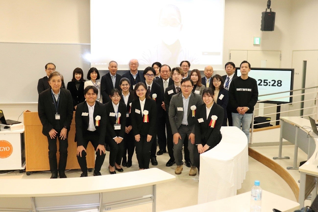 【開志専門職大学】事業創造学部の学生2名が事業創造大学院大学の「ビジネスプラン・研究成果発表会」にゲスト発表者として招待されました