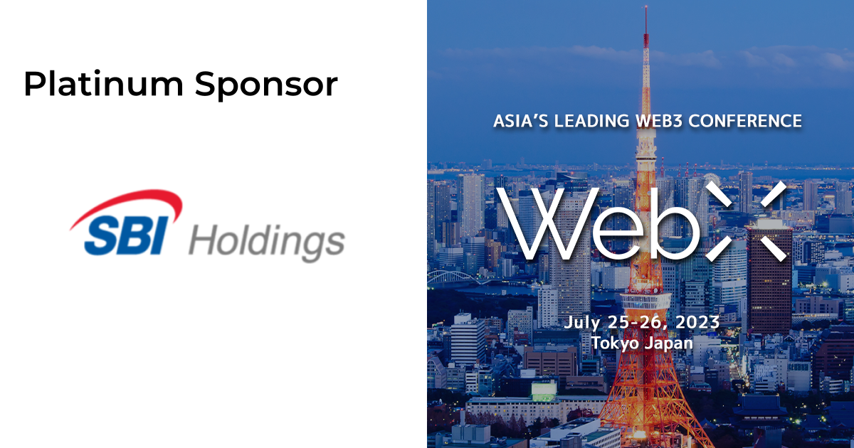 SBIグループ、CoinPostが運営する国際カンファレンス「WebX」のプラチナスポンサーに決定 | 株式会社CoinPostのプレスリリース