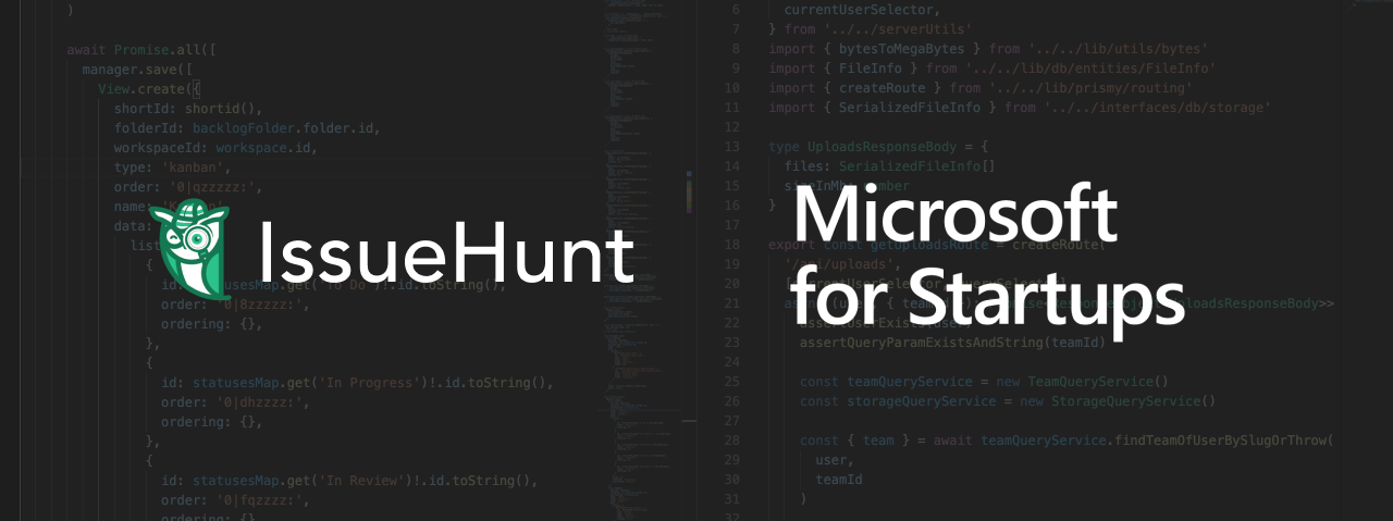 バグバウンティプラットフォーム「IssueHunt」を提供するBoostIO株式会社が「Microsoft for Startups」に採択 ...