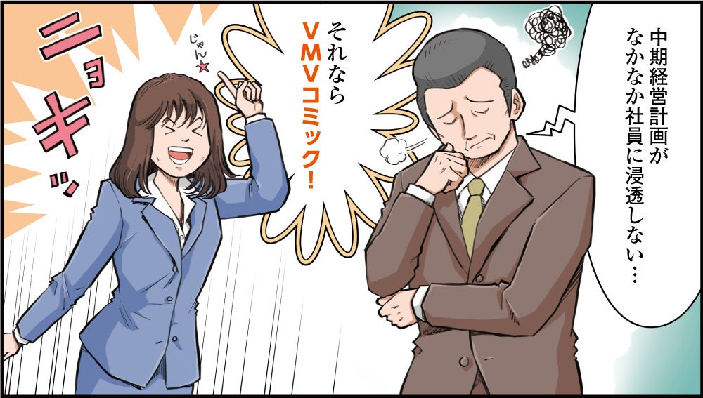 中期経営計画を社内浸透させ組織の成長を加速させる「VMV（Vision Mission Value）コミック」サービス開始 | 株式会社 ...