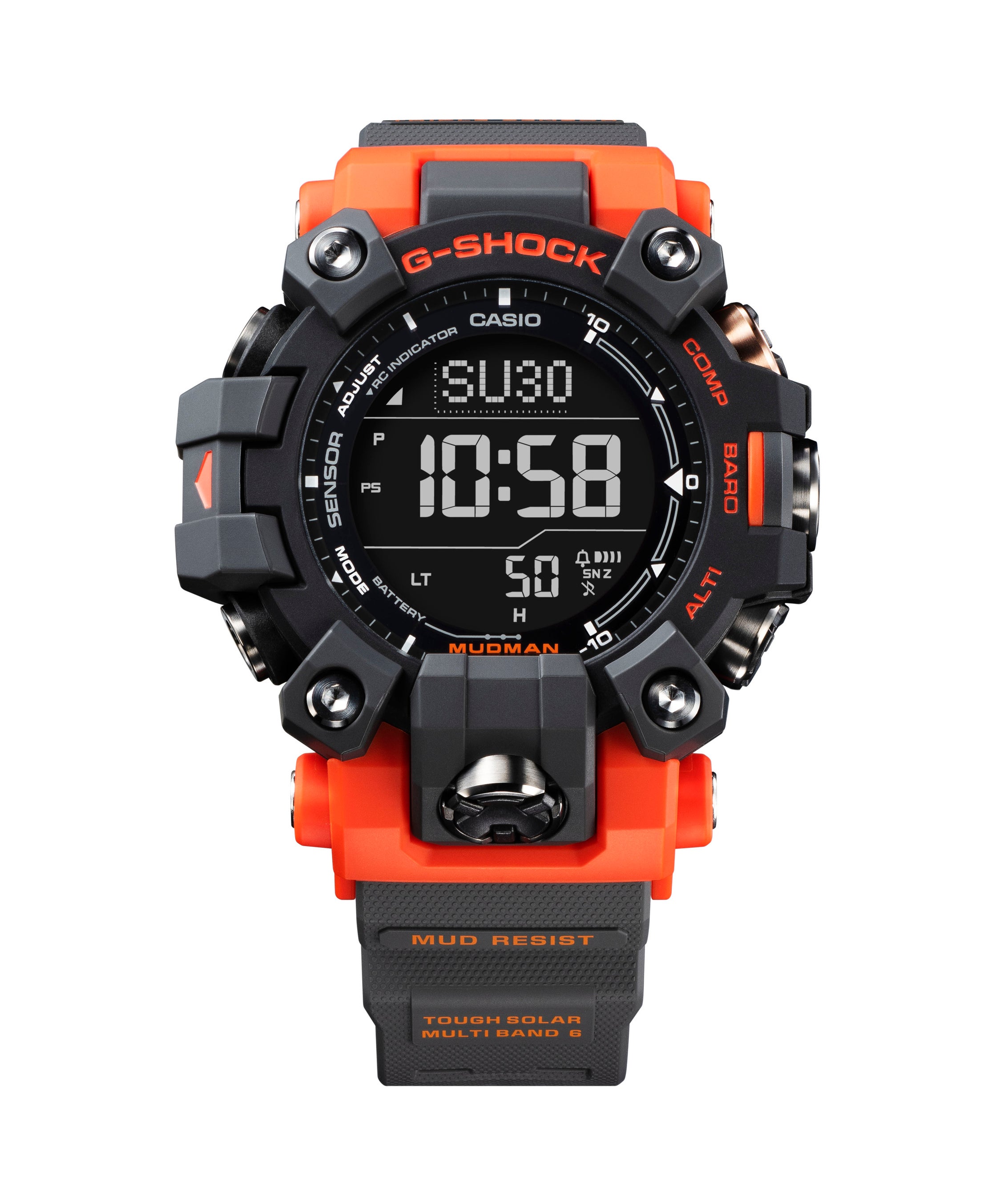 二層液晶により視認性を高めた防塵・防泥の“G-SHOCK” | カシオ計算機株式会社のプレスリリース