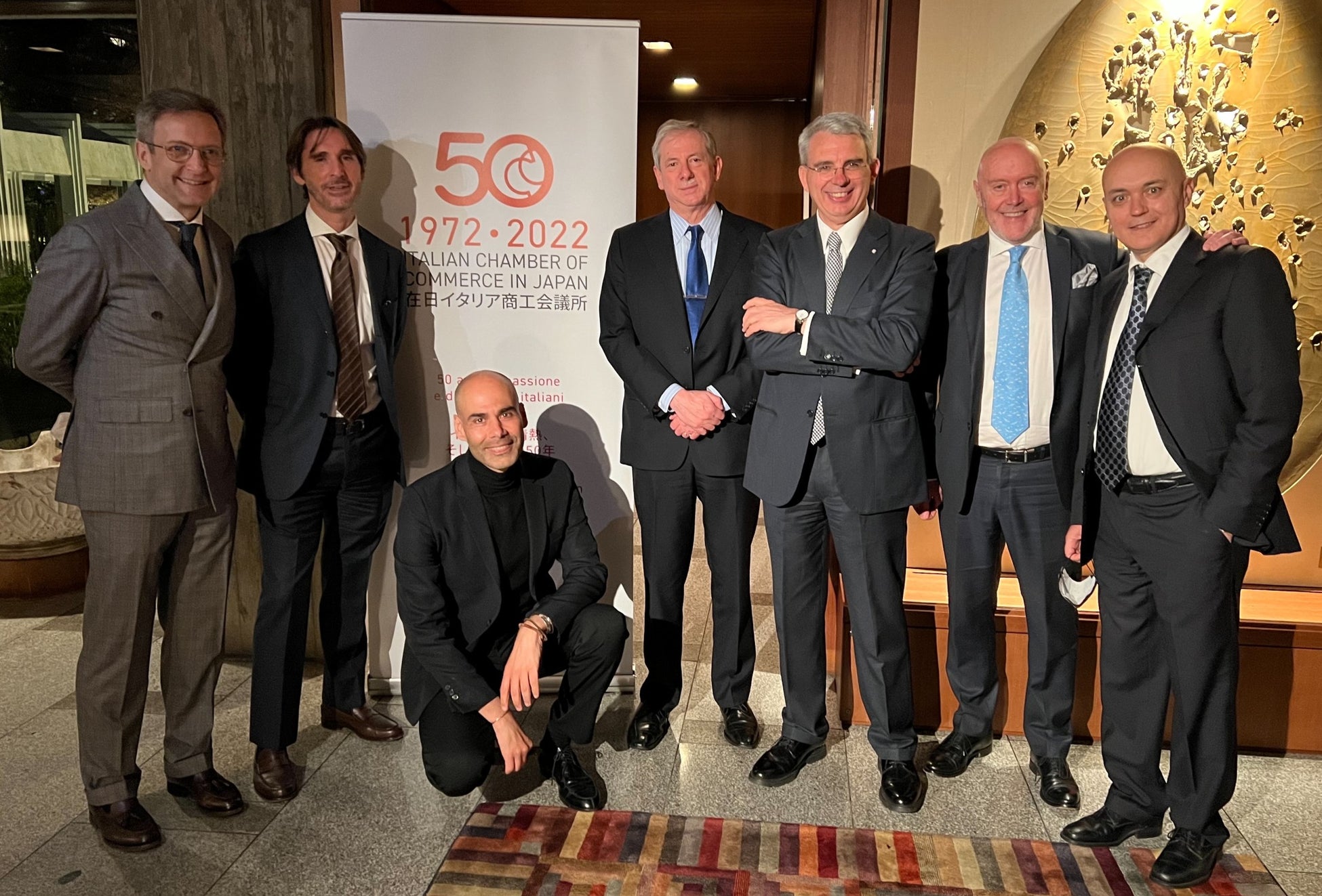 在日イタリア商工会議所 設立50周年記念式典レセプション開催 在日イタリア商工会議所のプレスリリース