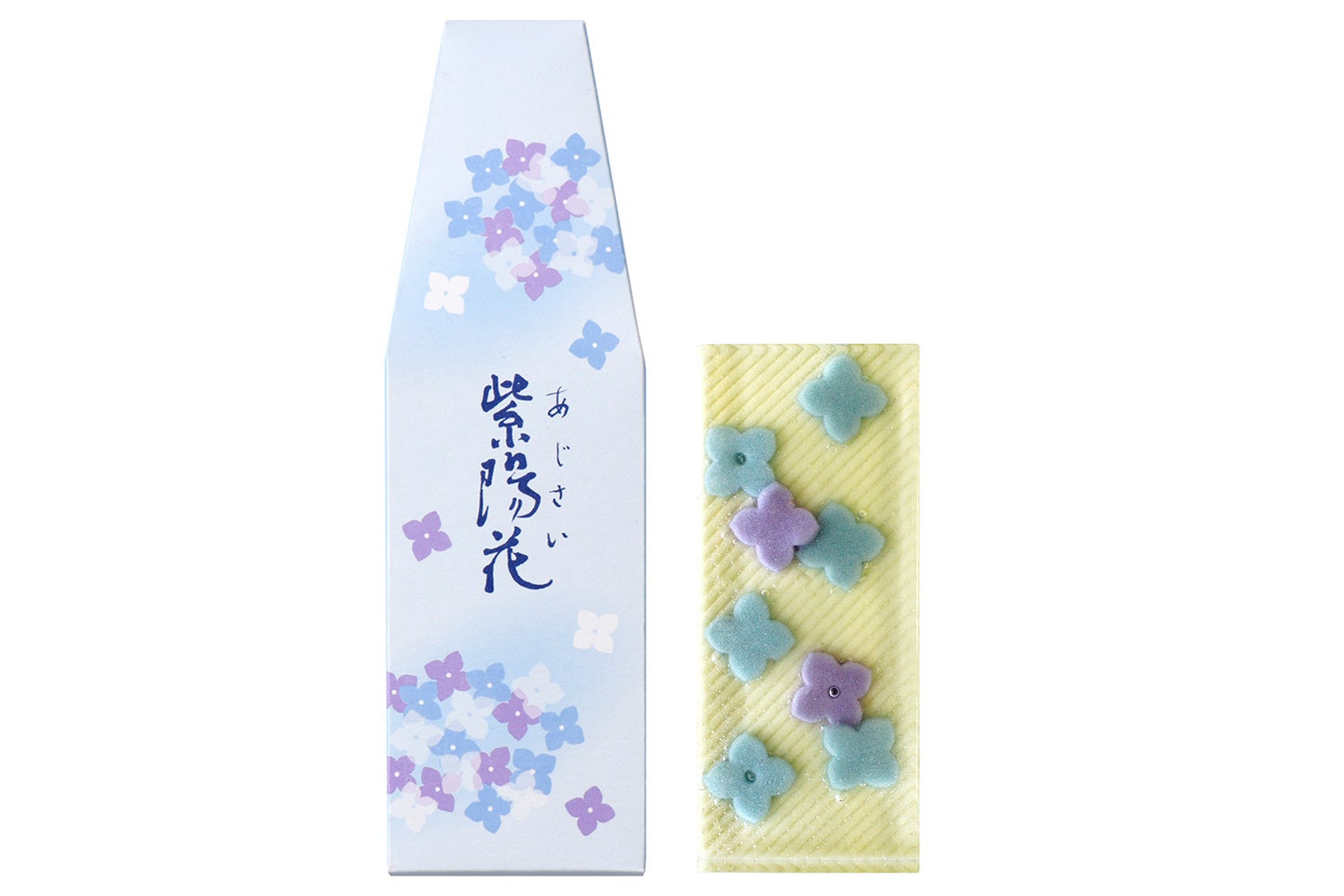 雨にきらめく「紫陽花あじさいの和菓子」|京菓子老舗「鶴屋吉信」より、かわいい琥珀糖や羊羹などが期間限定で登場。 グルメプレス