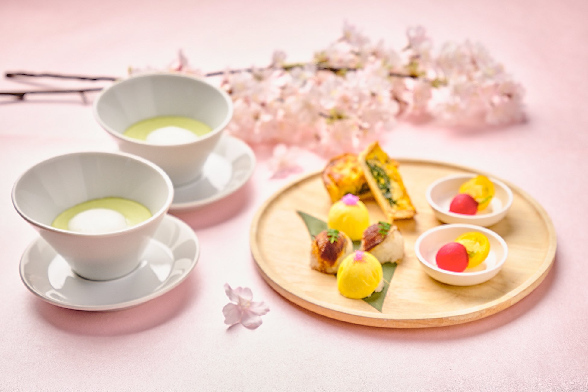 【埼玉】 日本一”の桜回廊近くで楽しむ お花見ランチ”『桜といちごのモンブランパフェ付ランチコース』を限定販売!大宮璃宮 カフェ&レストラン