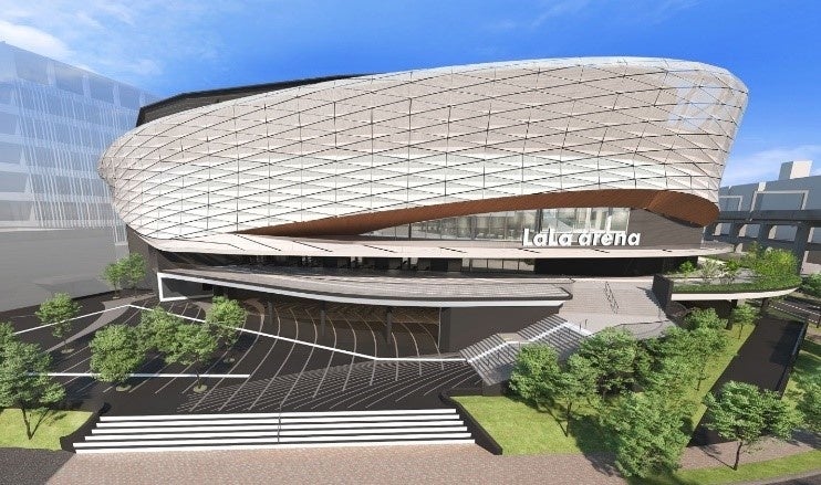 三井不動産 × ミクシィ収容1万人規模の大型多目的アリーナ「(仮称)lala Arena Tokyo Bay」建築に着手千葉県船橋市に2024