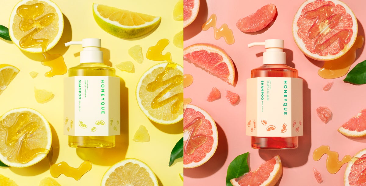 【数量限定】「honeyque(ハニーク)」より、甘酸っぱくてジューシーな「グレープフルーツの香り」のアイテムが新登場! ボトルワークス