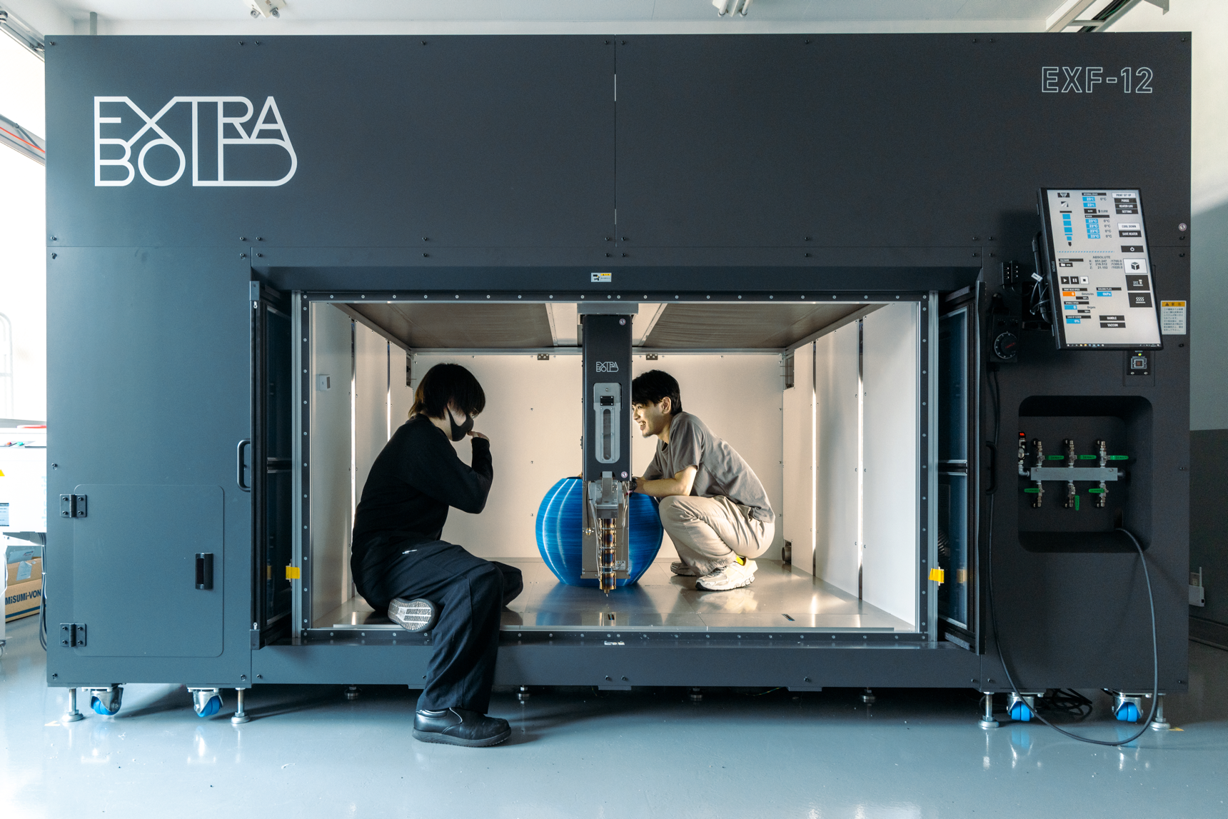 【ExtraBold】大型3D付加製造機「EXF-12」のホスティングサービスを開始 | 株式会社EXTRABOLDのプレスリリース