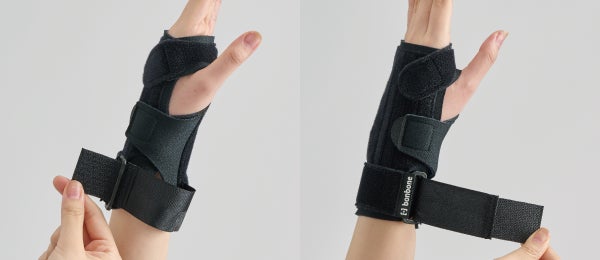 手首をしっかり固定できる手首用サポーター「bonbone A・リストガード」がリニューアル!機能はそのままに、より幅広い方に使っていただける