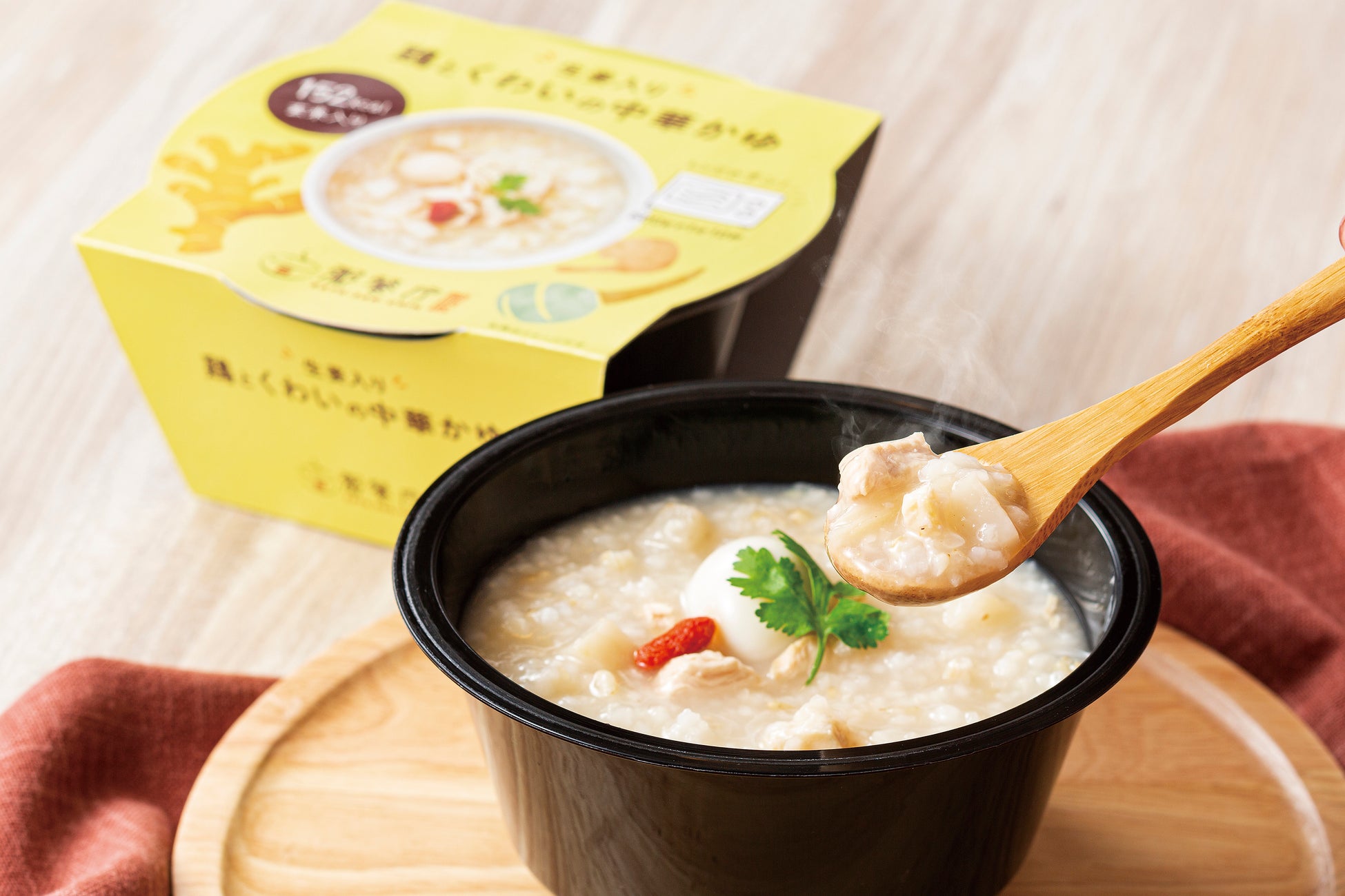 レンジで簡単、70秒で楽しめるレトルト粥の新ジャンル からだに嬉しいおかゆ専門店「粥餐庁」 3種の「カップ粥」を新発売 グルメプレス