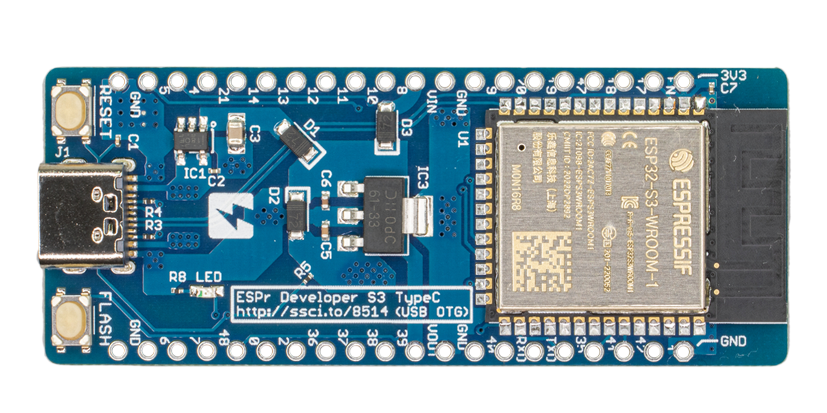 スイッチサイエンス、Espressif Systems社のESP32-S3-WROOM-1搭載開発ボード「ESPr® Developer S3 Type-C」を2023年2月16日販売開始 ...