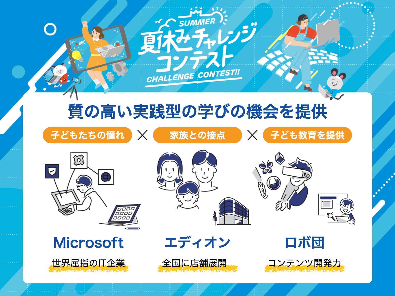 エディオングループ ロボットプログラミング教室 ロボ団 子どもたちのための夏休みチャレンジコンテスト2023開催決定 夢見る株式会社の
