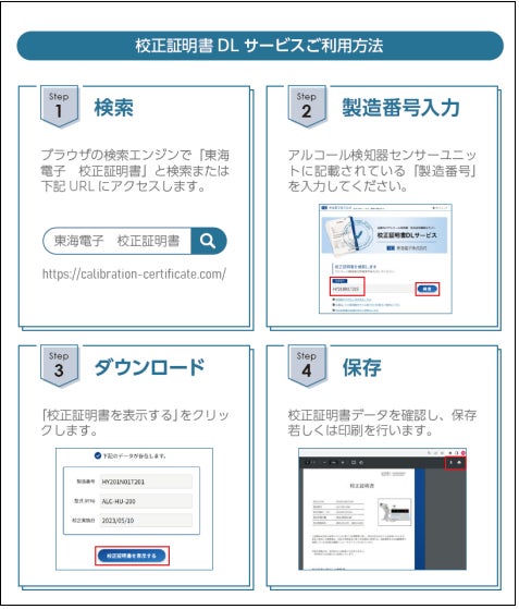 アルコール検知器の信頼の証!「校正証明書」発行サイト『校正証明書 Dlサービス』開設のお知らせ Pr Hostingプレスリリース