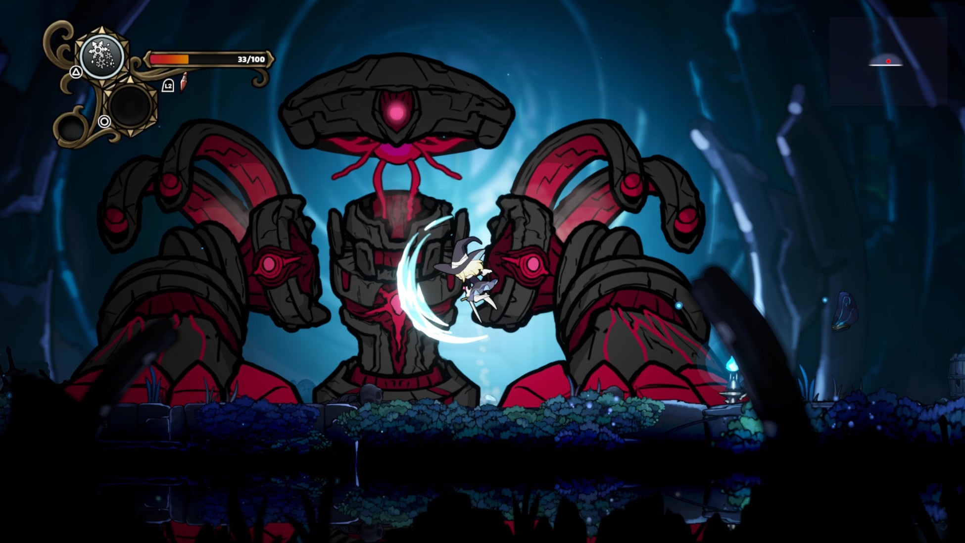 新作2dアクションゲーム『never Grave The Witch And The Curse』steamストアページを初公開