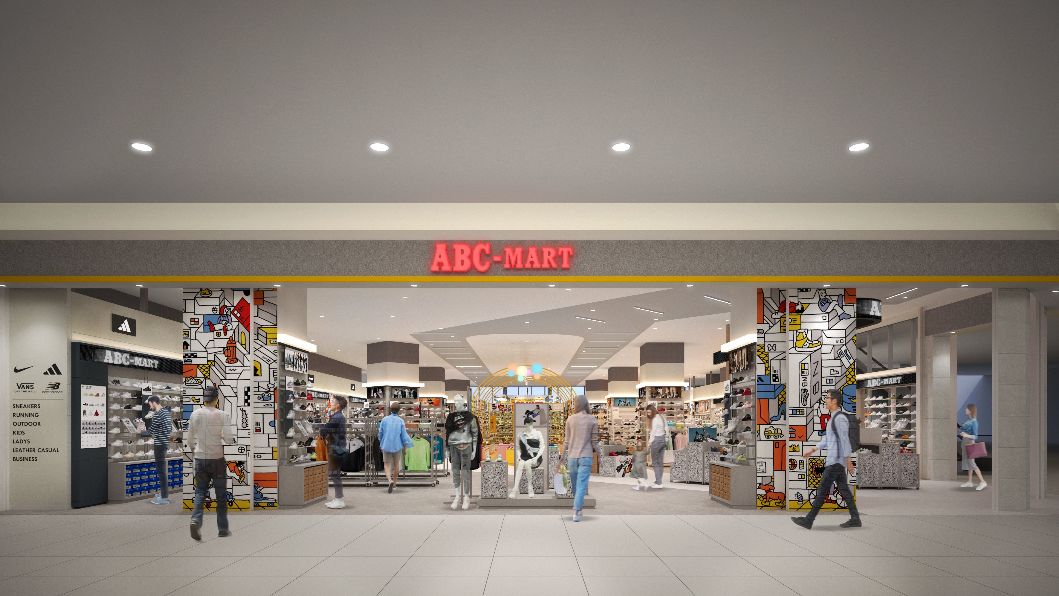 ABC-MART くずはモール店 2024年3月22日（金）よりオープン | 株式会社エービーシー・マートのプレスリリース