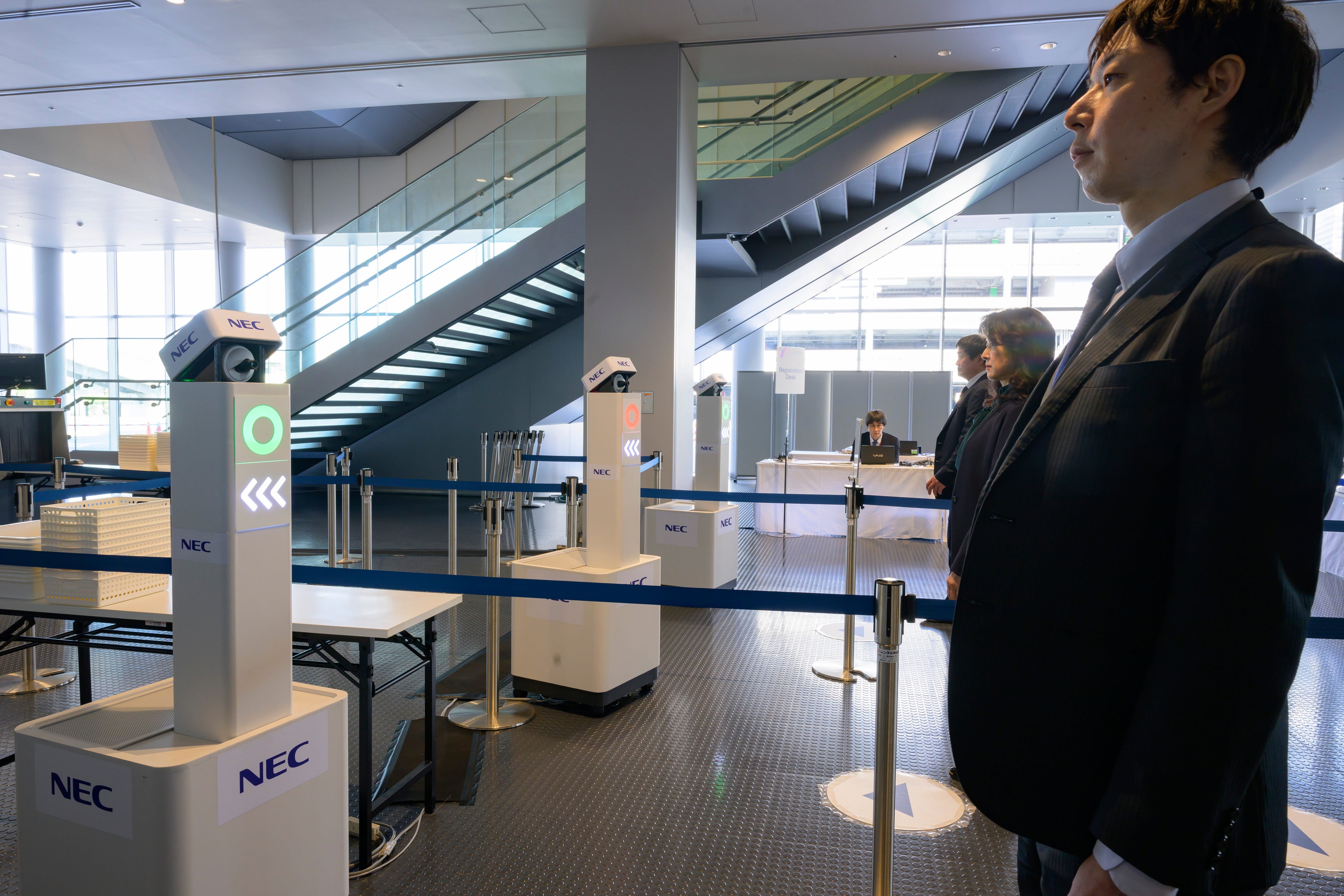 「G7群馬高崎デジタル・技術大臣会合」の会場入退場ゲートに顔認証システムを導入 | 日本電気株式会社のプレスリリース