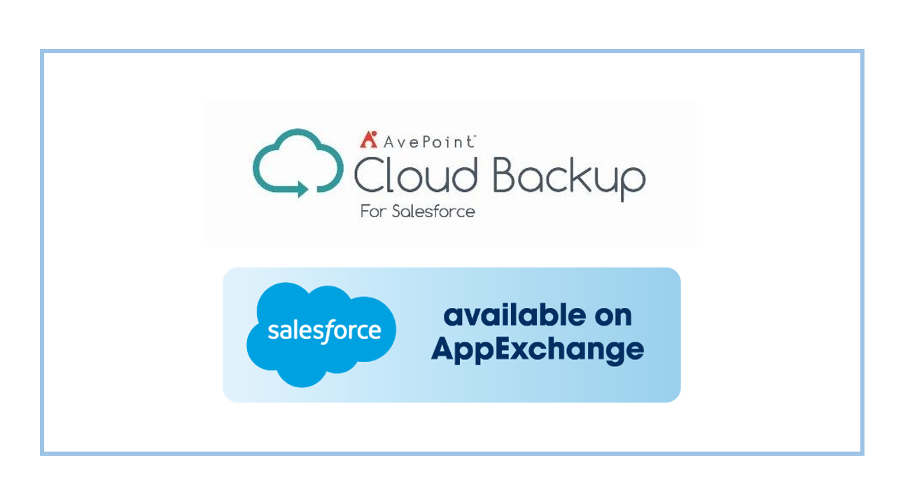 AvePoint Japan、Salesforce AppExchange アプリとして「Cloud Backup for Salesforce」を公開 | AvePoint Japan ...