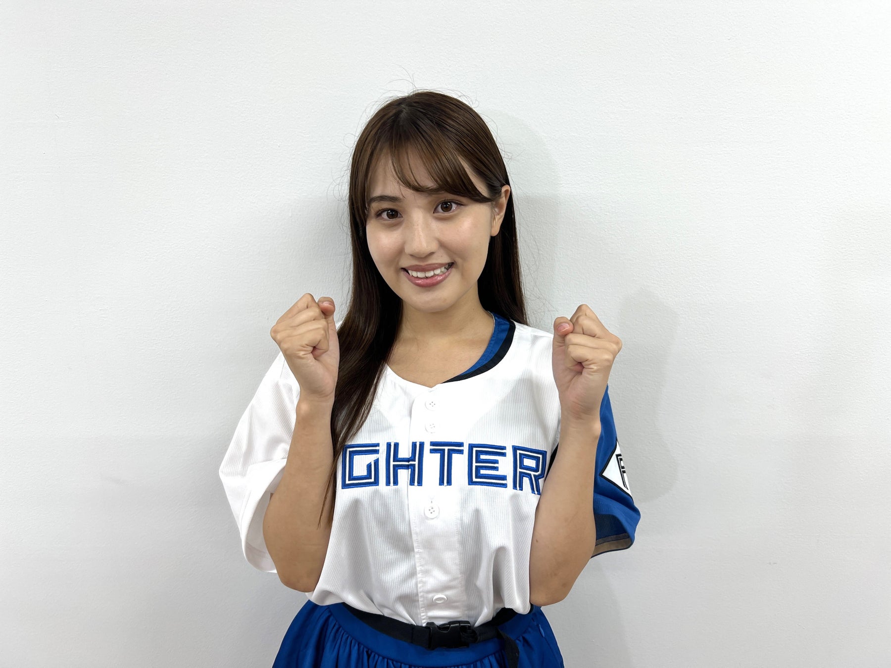 7月31日(水)イースタン・リーグ 北海道日本ハム Vs 千葉ロッテ グラビアアイドルの花咲楓香が始球式に登場 「ノーバンストライクを投げたい