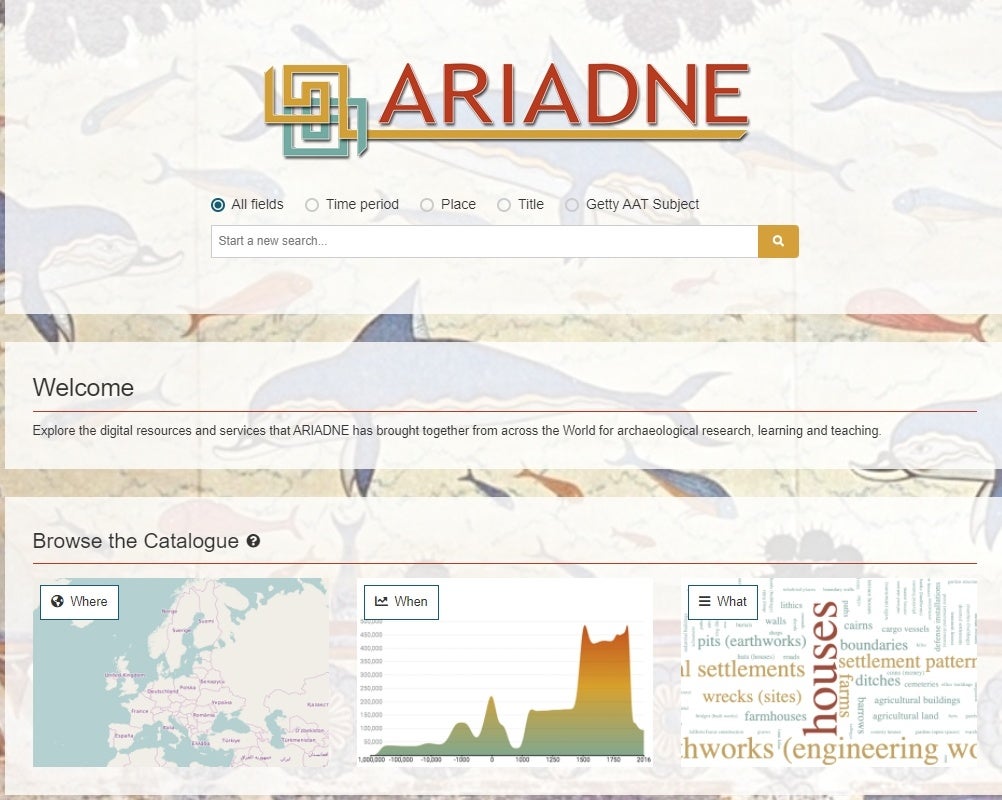 欧州考古学情報基盤ARIADNE plusと全国遺跡データ連携開始
