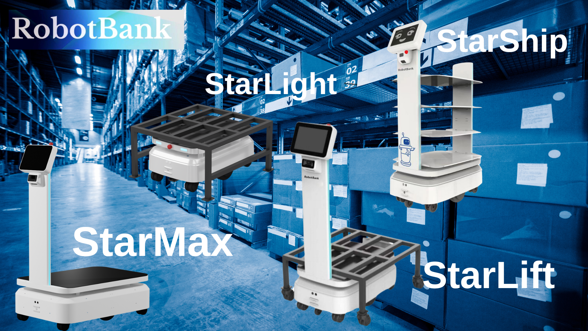 ロボットバンクが提案する2024年の物流課題解決に向けた画期的なソリューション、AMR自律走行搬送ロボット「Starシリーズ」が登場！ | ロボットバンク株式会社のプレスリリース